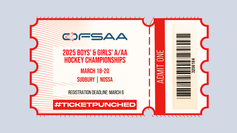 Hockey - Boys' & Girls' A/AA - OFSAA